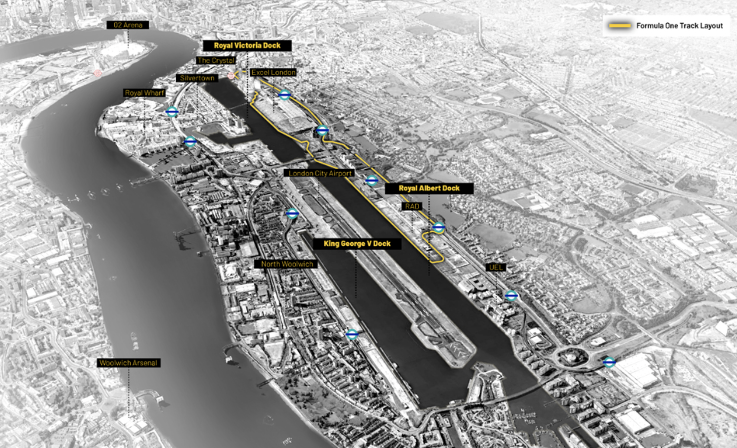 Royal Docks Reimagined as Potential London Grand Prix Host