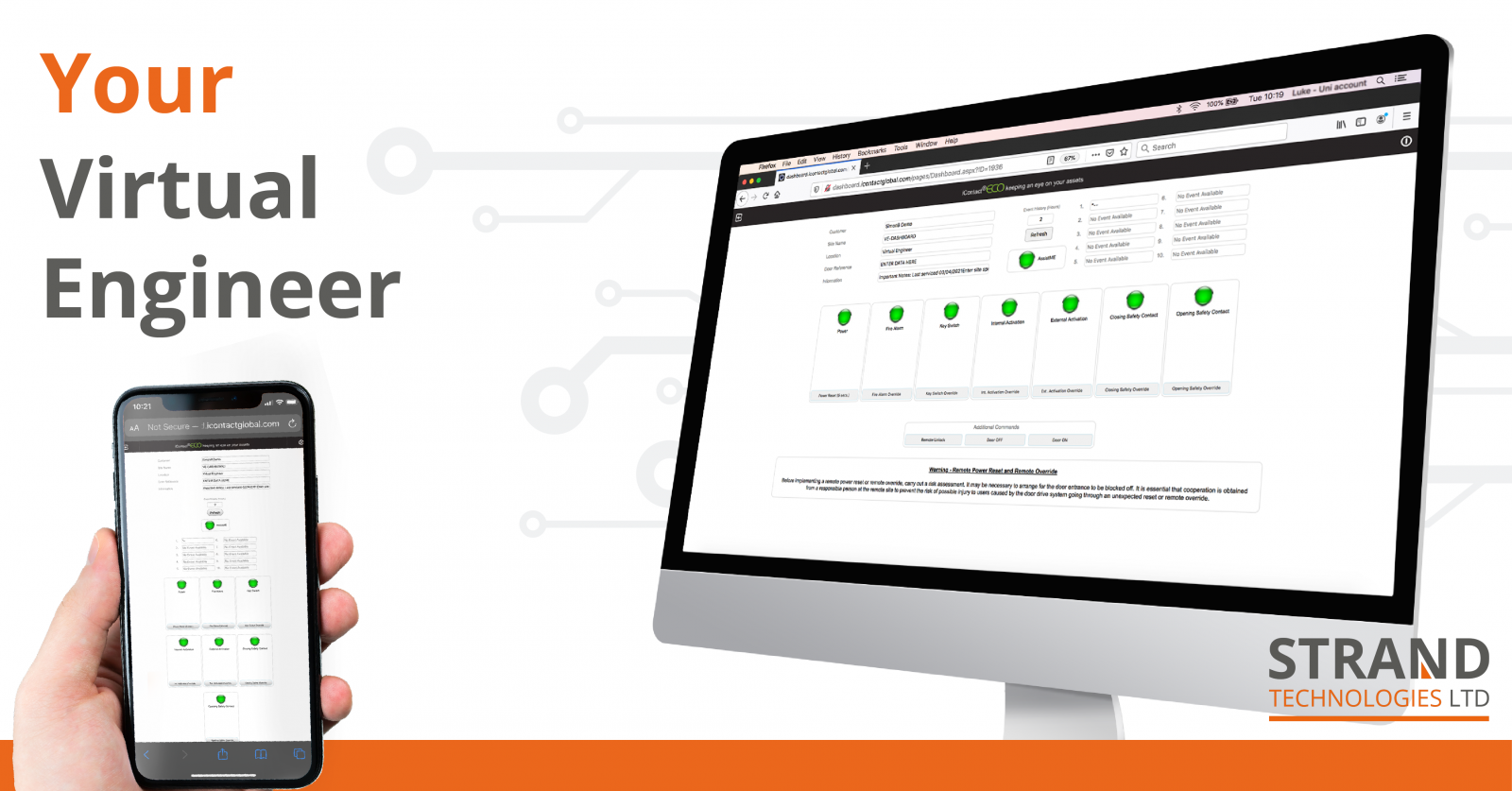 Managing Breakdowns in Buildings With Virtual Engineers