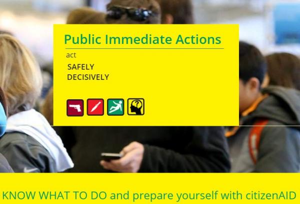 Run, Hide and Save Lives - CitizenAID App Launched | TWinFM