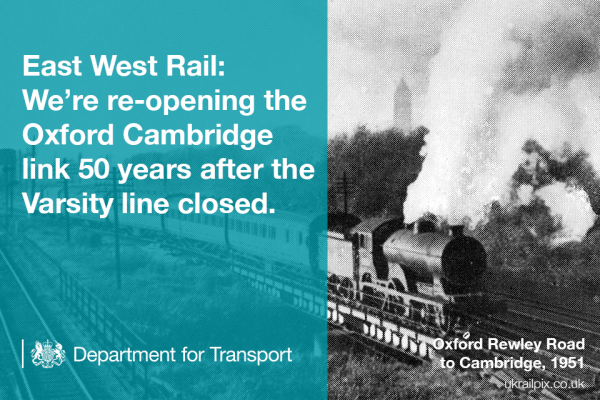 Return of the Oxford to Cambridge Line Steams Ahead | TWinFM